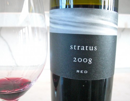 Stratus Red 2008, a lesson in low yields and late picking, plus other ...