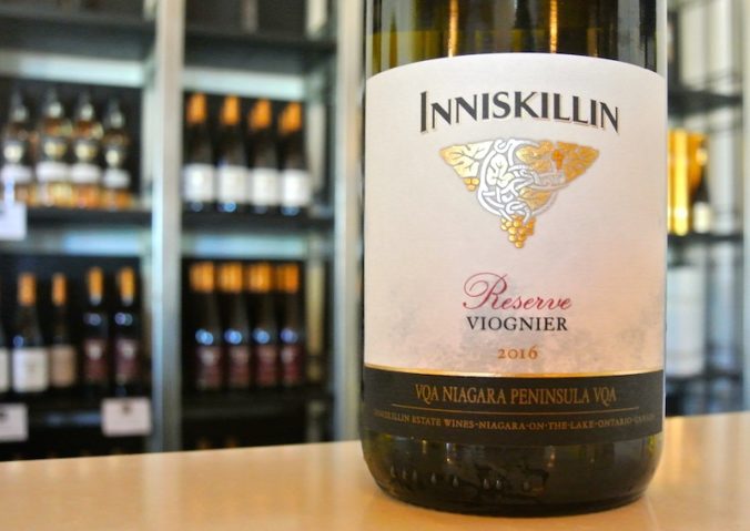 Tasting Niagara wines at the historic Inniskillin winery