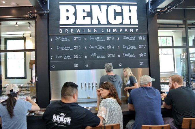 Bench Brewing Company opens doors in heart of wine country